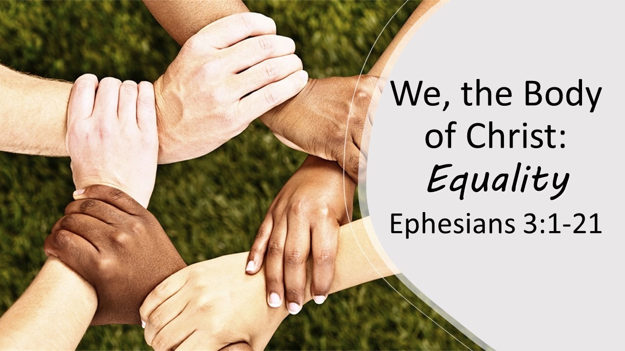 United and Equal | Parkerville Baptist Church