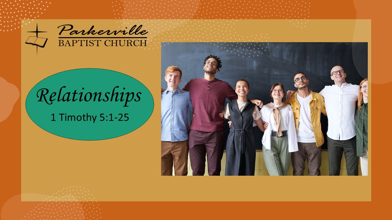 Relationships | Parkerville Baptist Church